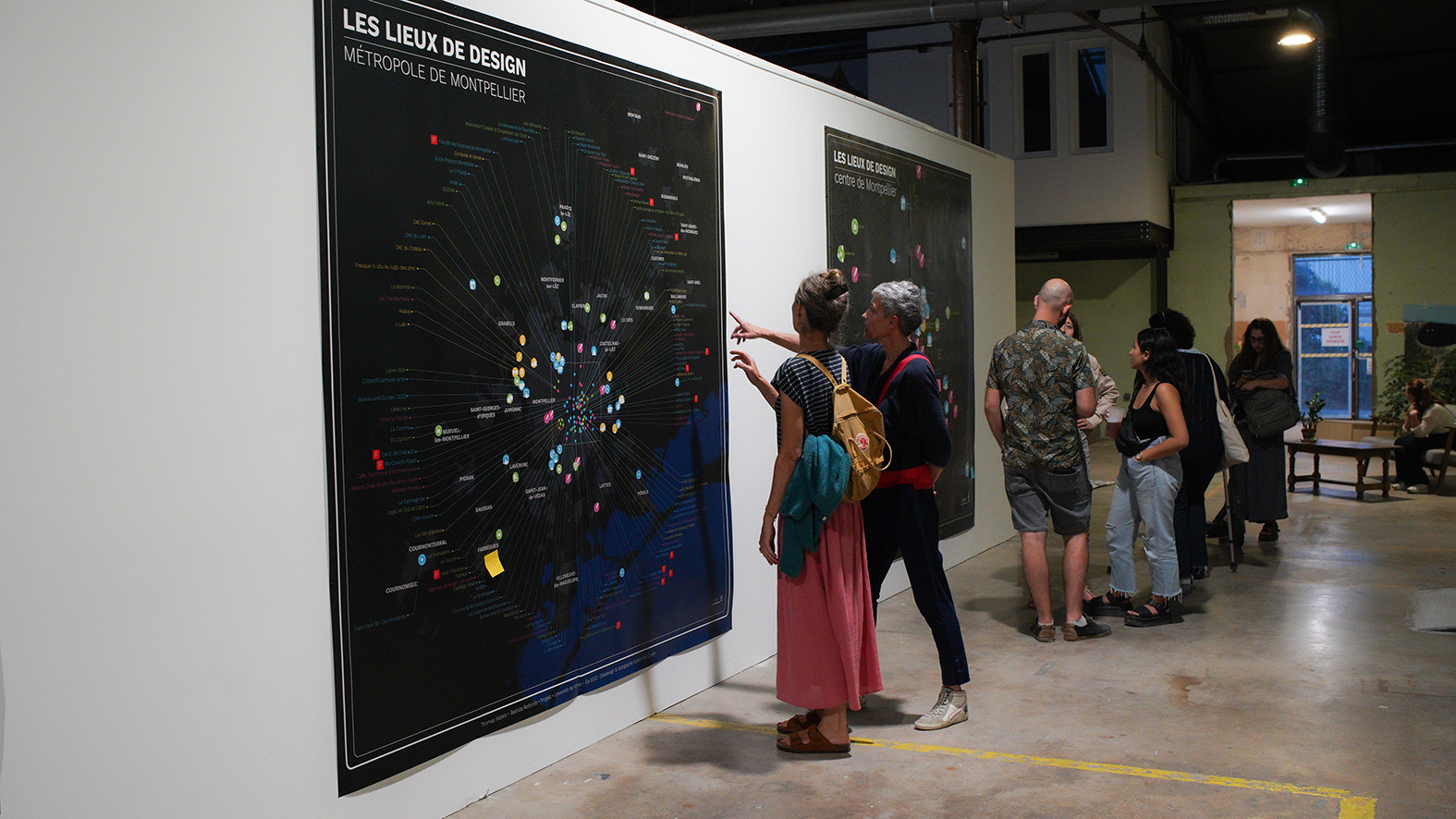 Halle Tropisme - Cartographie des lieux design de la métropole de Montpellier